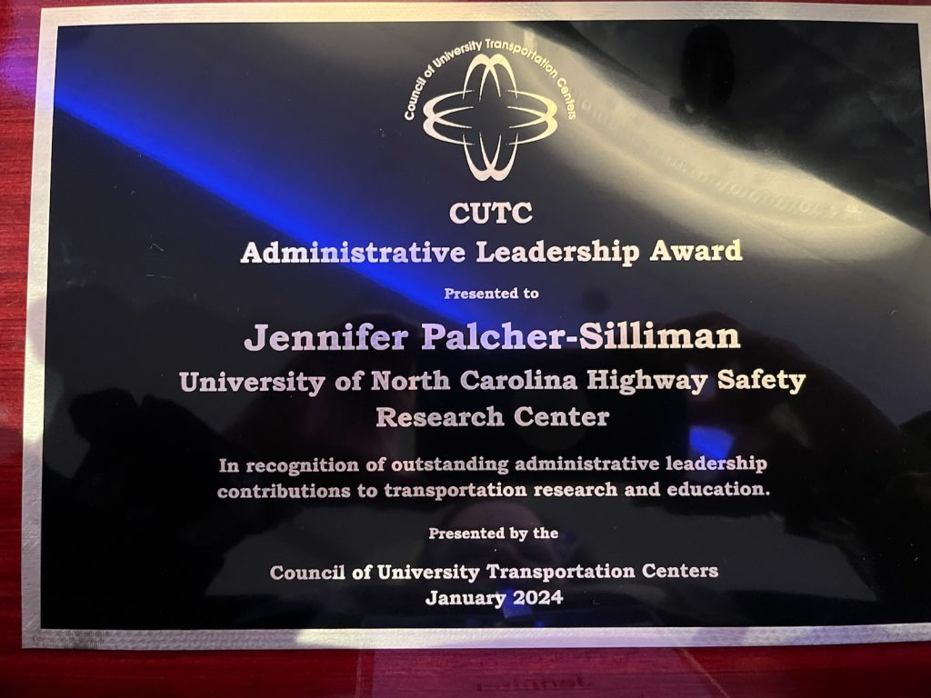 Palcher-Silliman receives 2023 CUTC Award for Administrative Leadership ...